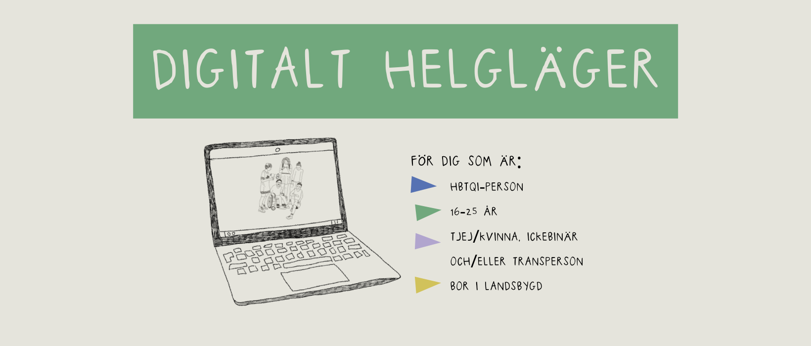 DIGITALT HELGLÄGER MED LESBISK PLATS 14-15 MAJ | Lesbisk makt